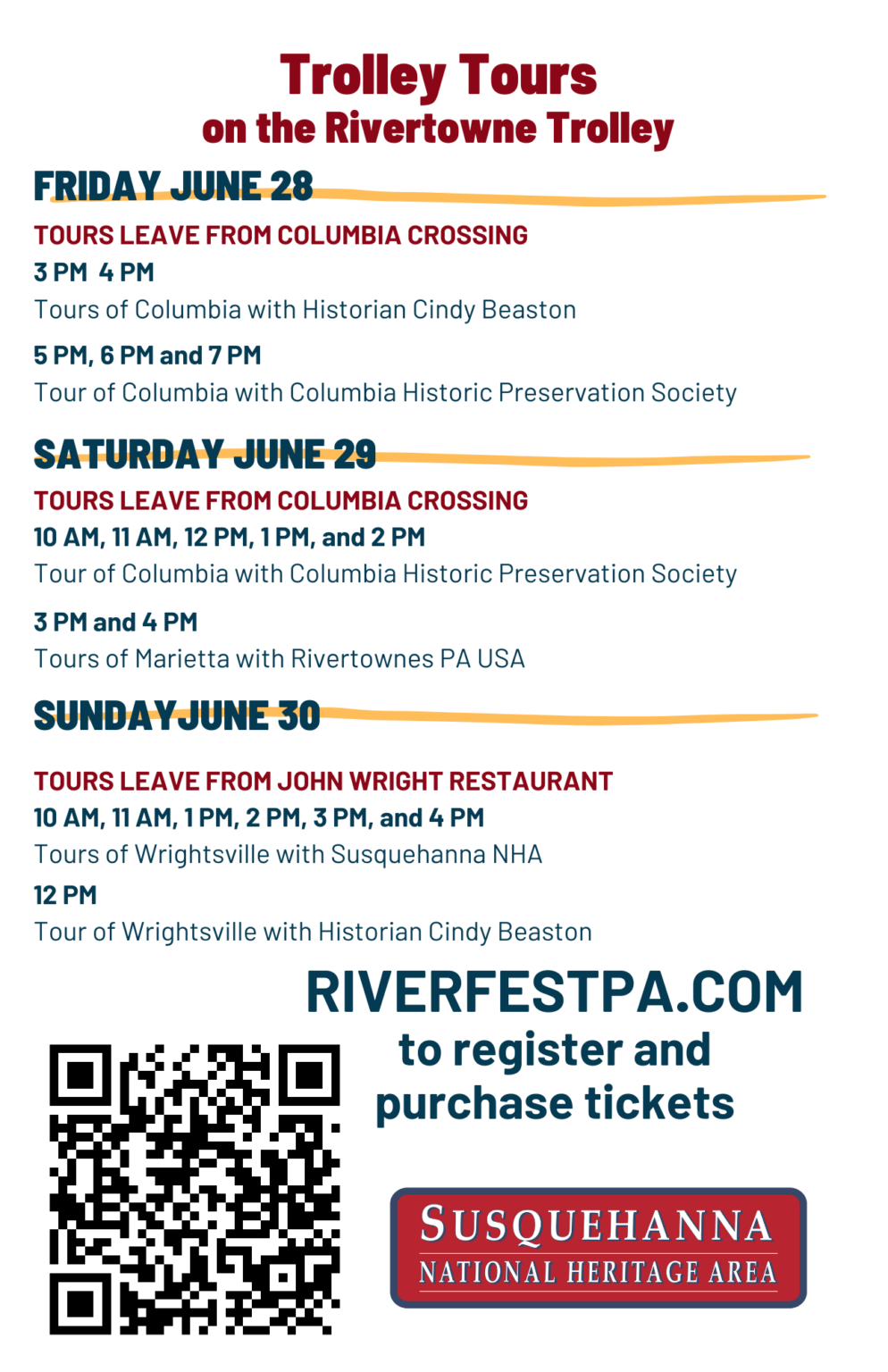Riverfest Schedule – Riverfest PA